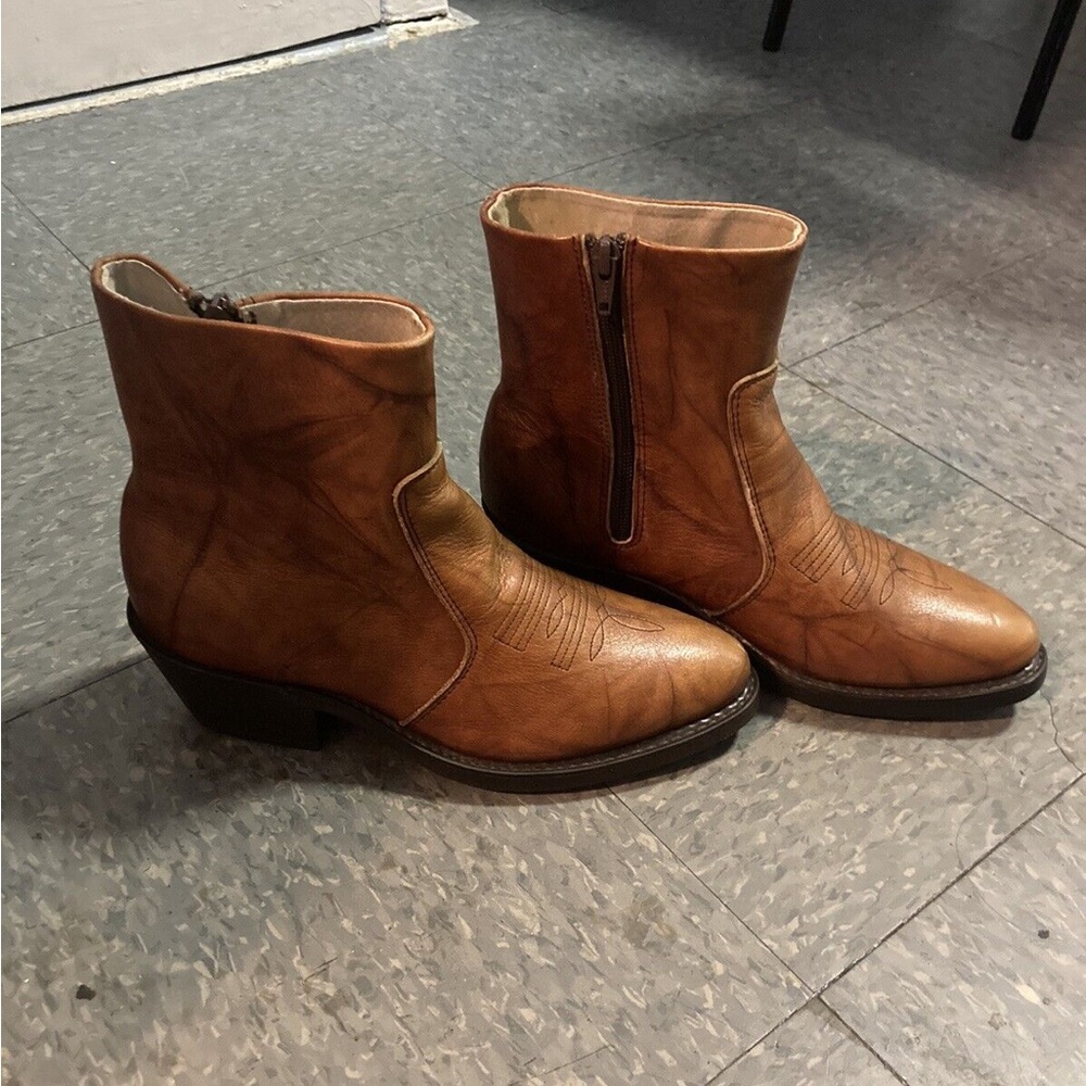 Original Durango Cowboy Boots In Tan - Gem